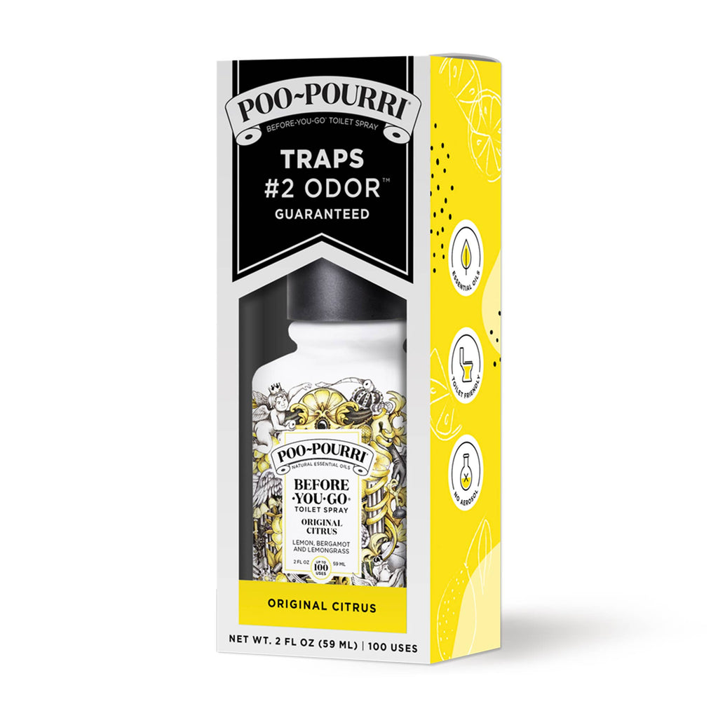 ~Pourri - Poo~Pourri Original Citrus Toilet Spray 2oz boxed – High ...